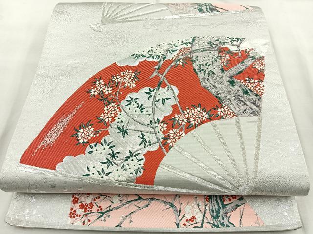 ■■■　サイズ　■■■ 長さ 430cm 幅 31cm程 ■■■　商品詳細　■■■ 【正絹・未仕立て】 詳細に関しましては、画像をご確認ください。 大変上質な逸品になります。 お安く出品致しますので、是非この機会にいかがでしょうか？ ※汚れ...
