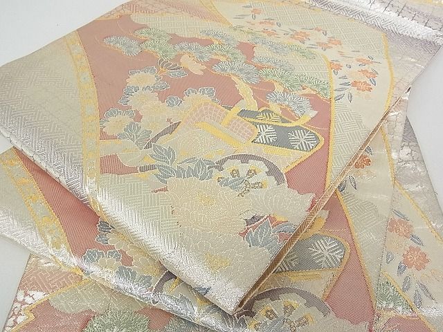 ■■■　サイズ　■■■ 長さ 436cm 幅 31cm程 ■■■　商品詳細　■■■ 【正絹・関西仕立て】 状態は締めてはおりますが 特に目立ったシミ汚れなどもなく大変良い状態です。 大変上質な逸品になります。 お安く出品致しますので、是非こ...