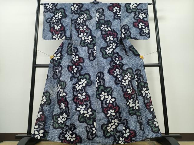 ■■■　サイズ　■■■ 身丈 161cm（肩から） 裄丈 66cm 袖丈 49cm　縫込み 2.5cm 袖幅 35cm 前幅 23.5cm 後幅 28.5cm 着物縫いこみ 内揚げ 0cm 裄 お袖側 約0cm　身頃側 約2.5cm ■■■...