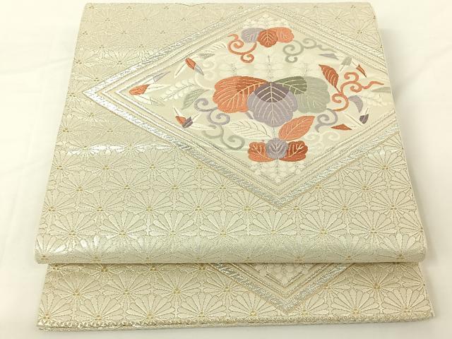 ■■■　サイズ　■■■ 長さ 420cm 幅 30cm程 ■■■　商品詳細　■■■ 【正絹・関西仕立て】 詳細に関しましては、画像をご確認ください。 大変上質な逸品になります。 お安く出品致しますので、是非この機会にいかがでしょうか？ ※汚...