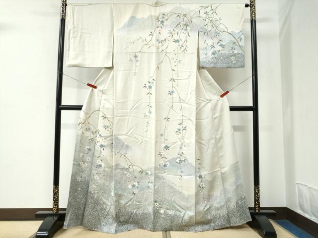 ■■■　サイズ　■■■ 身丈 165cm（肩から） 裄丈 66cm 袖丈 50cm　縫込み 3.5cm 袖幅 34cm 前幅 26cm 後幅 30cm 着物縫いこみ 内揚げ 5cm 裄 お袖側 約4cm　身頃側 約4cm ■■■　商品詳細　...