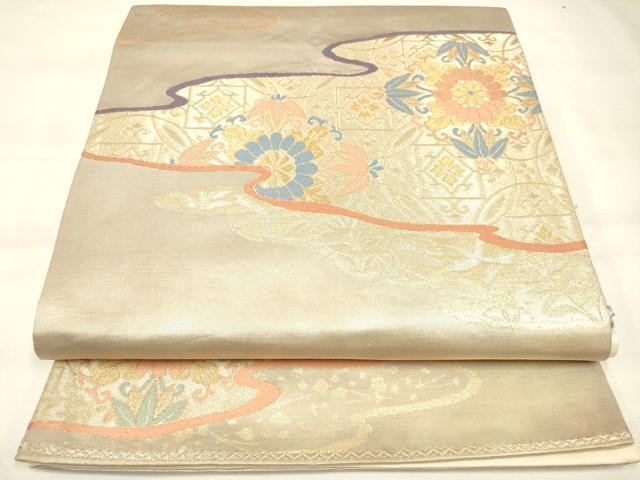 ■■■　サイズ　■■■ 長さ 432cm 幅 30.5cm程 ■■■　商品詳細　■■■ 【正絹・関西仕立て】 詳細に関しましては、画像をご確認ください。 大変上質な逸品になります。 お安く出品致しますので、是非この機会にいかがでしょうか？ ...