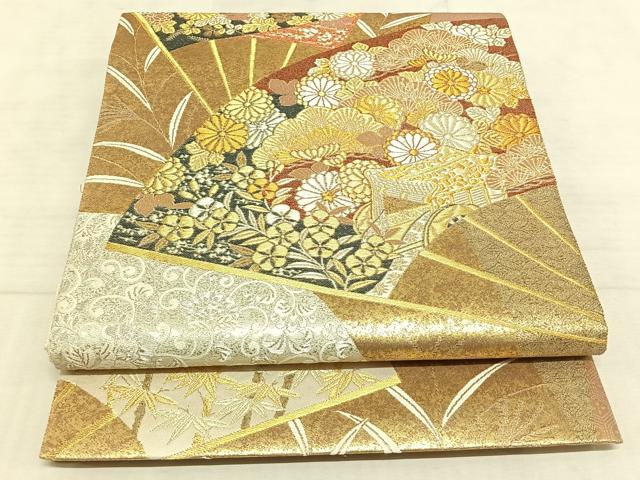 ■■■　サイズ　■■■ 長さ 424cm 幅 31cm程 ■■■　商品詳細　■■■ 【正絹】 詳細に関しましては、画像をご確認ください。 大変上質な逸品になります。 お安く出品致しますので、是非この機会にいかがでしょうか？ ※汚れ等に関しま...