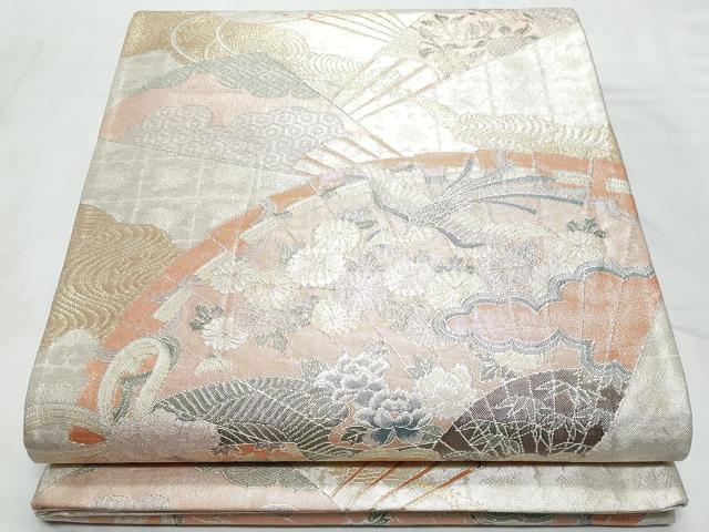 ■■■　サイズ　■■■ 長さ 432cm 幅 31.5cm程 ■■■　商品詳細　■■■ 【正絹】 詳細に関しましては、画像をご確認ください。 大変上質な逸品になります。 お安く出品致しますので、是非この機会にいかがでしょうか？ ■■■　注意...