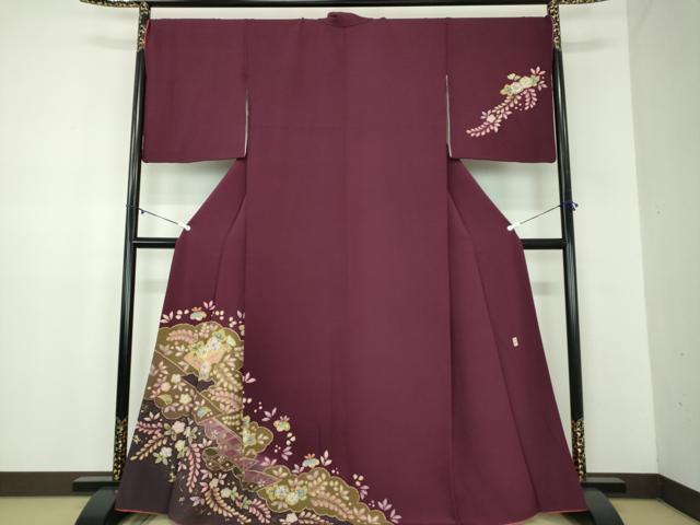 ■■■　サイズ　■■■ 身丈 168.5cm（肩から） 裄丈 70.5cm 袖丈 51.5cm　縫込み 5cm 袖幅 35cm 前幅 26.5cm 後幅 33cm 着物縫いこみ 内揚げ 0cm 裄 お袖側 約0cm　身頃側 約2.5cm ■...