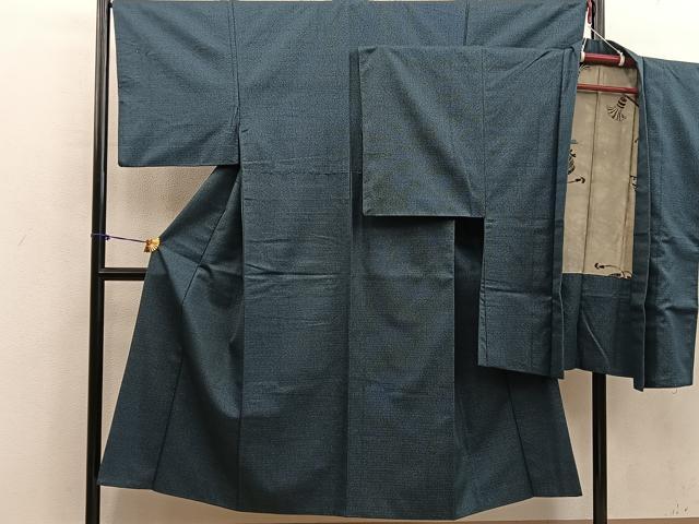 ■■■　サイズ　■■■ 【着物】 身丈 144.5cm（肩から） 裄丈 66.5cm 袖丈 48cm　縫込み 1.5cm 袖幅 33.5cm 前幅 24.5cm 後幅 30cm 着物縫いこみ 内揚げ 0cm 裄 お袖側 約2cm　身頃側 約...