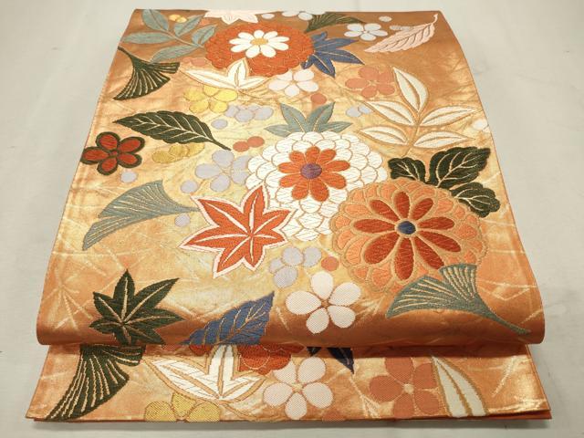■■■　サイズ　■■■ 長さ 438cm 幅 31cm程 ■■■　商品詳細　■■■ 【正絹・芯なし】 詳細に関しましては、画像をご確認ください。 大変上質な逸品になります。 お安く出品致しますので、是非この機会にいかがでしょうか？ ■■■　...