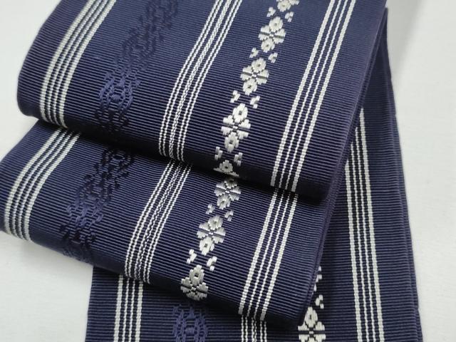 ■■■　サイズ　■■■ 長さ 388cm 幅 8.5cm程 ■■■　商品詳細　■■■ 【正絹】 状態は接写画像のように表地・裏地所々にヤケがございます。 本場筑前博多織は、福岡県福岡市博多区やその周辺で生産される絹織物です。 仏具のひとつで...