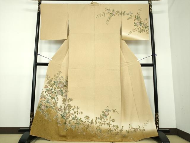 ■■■　サイズ　■■■ 身丈 167.5cm（肩から） 裄丈 69cm 袖丈 48.5cm　縫込み 6cm 袖幅 34cm 前幅 24.5cm 後幅 30.5cm 着物縫いこみ 内揚げ 6cm 裄 お袖側 約0cm　身頃側 約1cm ■■■...