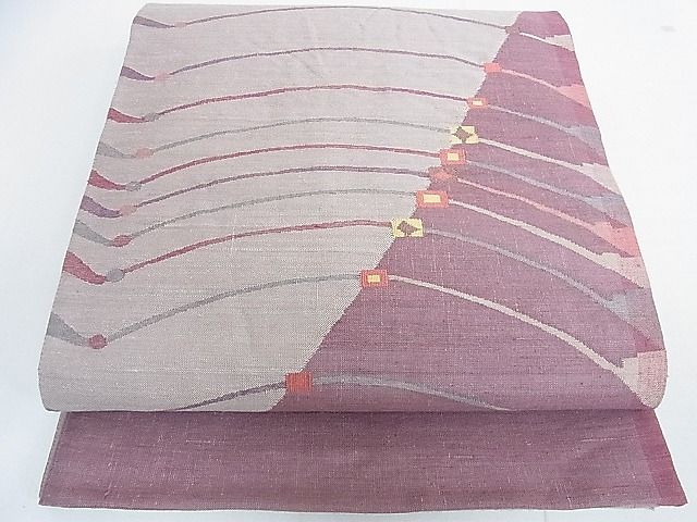 ■■■　サイズ　■■■ 長さ 448cm 幅 31cm程 ■■■　商品詳細　■■■ 【正絹】 状態は接写画像のように 太鼓に薄いアクがございますが その他特に目立ったシミ汚れなどもなく大変良い状態です。 大変上質な逸品になります。 お安く出...