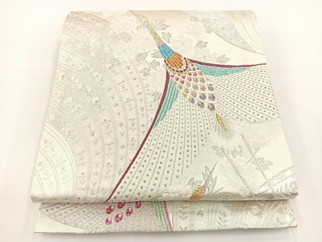 ■■■　サイズ　■■■ 長さ 424cm 幅 31cm程 ■■■　商品詳細　■■■ 【正絹・芯なし】 詳細に関しましては、画像をご確認ください。 大変上質な逸品になります。 お安く出品致しますので、是非この機会にいかがでしょうか？ ■■■　...