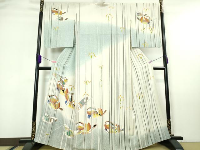 ■■■　サイズ　■■■ 身丈 162cm（肩から） 裄丈 68.5cm 袖丈 55cm　 縫込み 4.5cm 袖幅 35cm 前幅 25.5cm 後幅 30.5cm 着物縫いこみ 内揚げ 5cm 裄 お袖側 約 2cm　身頃側 約 2cm ...