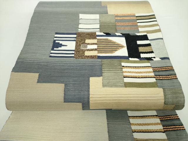 ■■■　サイズ　■■■ 長さ 446cm 幅 31cm程 ■■■　商品詳細　■■■ 【正絹・未使用】 状態は一度も締めておらず 特に目立ったシミ汚れなどもなく大変良い状態です。 大変上質な逸品になります。 お安く出品致しますので、是非この機...