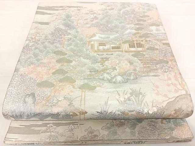 ■■■　サイズ　■■■ 長さ 432cm 幅 30.5cm程 ■■■　商品詳細　■■■ 【正絹】 詳細に関しましては、画像をご確認ください。 大変上質な逸品になります。 お安く出品致しますので、是非この機会にいかがでしょうか？ ■■■　注意...