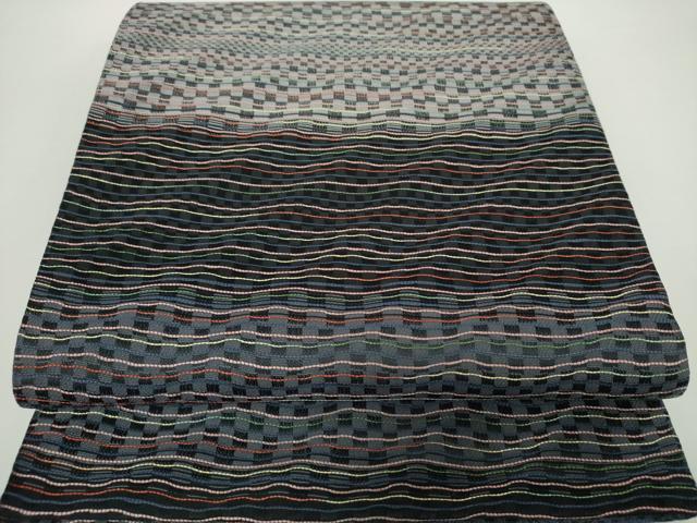 ■■■　サイズ　■■■ 長さ 450cm 幅 31.5cm程 ■■■　商品詳細　■■■ 【正絹】 状態は締めてはおりますが 特に目立ったシミ汚れなどもなく大変良い状態です。 大変上質な逸品になります。 お安く出品致しますので、是非この機会に...