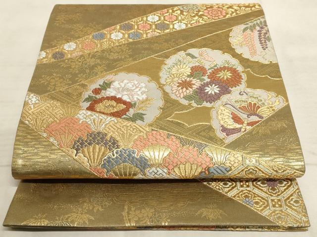■■■　サイズ　■■■ 長さ 434cm 幅 31cm程 ■■■　商品詳細　■■■ 【正絹】 詳細に関しましては、画像をご確認ください。 大変上質な逸品になります。 お安く出品致しますので、是非この機会にいかがでしょうか？ ※汚れ等に関しま...