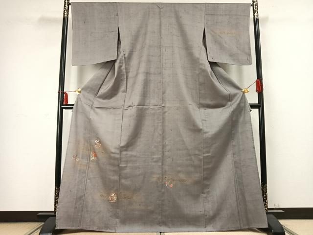 ■■■　サイズ　■■■ 身丈 166.5cm（肩から） 裄丈 66cm 袖丈 49cm　縫込み 4.5cm 袖幅 33.5cm 前幅 24cm 後幅 30cm 着物縫いこみ 内揚げ 2cm 裄 お袖側 約1cm　身頃側 約0cm ■■■　商...