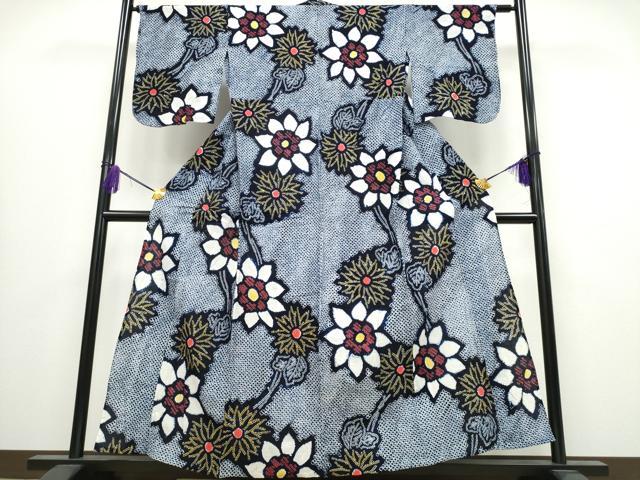 ■■■　サイズ　■■■ 身丈 159.5cm（肩から） 裄丈 65.5cm 袖丈 47cm　縫込み 2cm 袖幅 33cm 前幅 25.5cm 後幅 31cm 着物縫いこみ 内揚げ 0cm 裄 お袖側 約2cm　身頃側 約1cm ■■■　商...