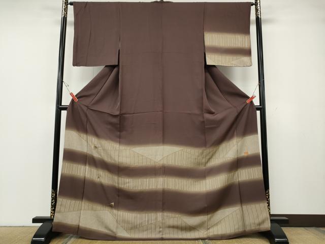 ■■■　サイズ　■■■ 身丈 169cm（肩から） 裄丈 63.5cm 袖丈 49cm　縫込み 6cm 袖幅 33.5cm 前幅 24.5cm 後幅 29.5cm 着物縫いこみ 内揚げ 5cm 裄 お袖側 約3cm　身頃側 約5cm ■■■...