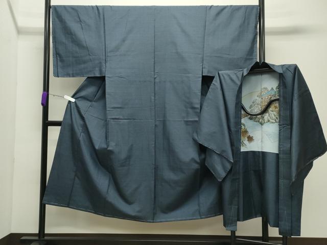 ■■■　サイズ　■■■ 【着物】 身丈 141.5cm（肩から） 裄丈 68cm 袖丈 48.5cm　縫込み 3cm 袖幅 35cm 前幅 25cm 後幅 31cm 着物縫いこみ 内揚げ 4cm 裄 お袖側 約2cm　身頃側 約2.5cm ...