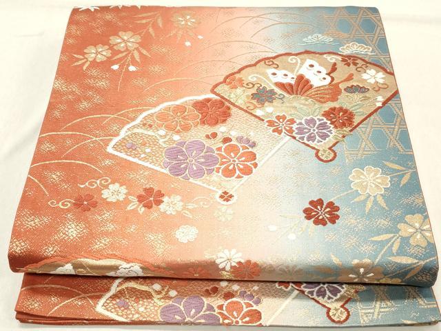■■■　サイズ　■■■ 長さ 420cm 幅 30cm程 ■■■　商品詳細　■■■ 【正絹・芯なし】 詳細に関しましては、画像をご確認ください。 大変上質な逸品になります。 お安く出品致しますので、是非この機会にいかがでしょうか？ ■■■　...