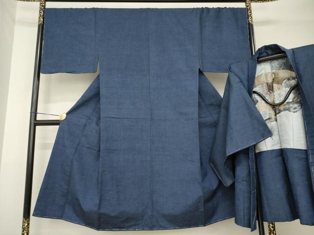 ■■■　サイズ　■■■ 【着物】 身丈 142cm（肩から） 裄丈 69cm 袖丈 49cm　縫込み 4cm 袖幅 35cm 前幅 24cm 後幅 30cm 着物縫いこみ 内揚げ 5.5cm 裄 お袖側 約1cm　身頃側 約1cm 【羽織】...