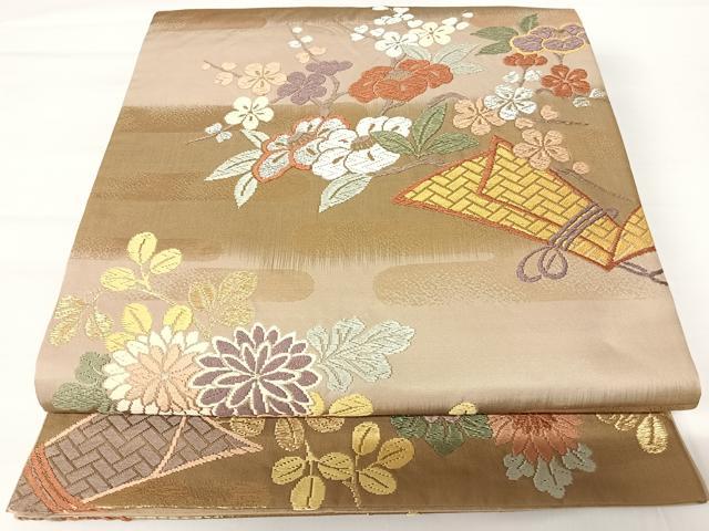 ■■■　サイズ　■■■ 長さ 414cm 幅 32cm程 ■■■　商品詳細　■■■ 【正絹】 詳細に関しましては、画像をご確認ください。 大変上質な逸品になります。 お安く出品致しますので、是非この機会にいかがでしょうか？ ■■■　注意事項...