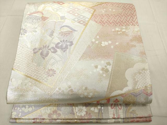 ■■■　サイズ　■■■ 長さ 440cm 幅 31cm程 ■■■　商品詳細　■■■ 【正絹】 詳細に関しましては、画像をご確認ください。 大変上質な逸品になります。 お安く出品致しますので、是非この機会にいかがでしょうか？ ■■■　注意事項...