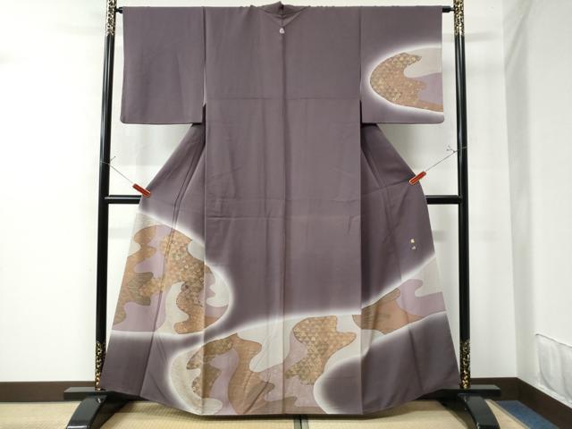 ■■■　サイズ　■■■ 身丈 160cm（肩から） 裄丈 65cm 袖丈 49cm　縫込み 8cm 袖幅 33cm 前幅 25cm 後幅 31cm 着物縫いこみ 内揚げ 8cm 裄 お袖側 約4cm　身頃側 約4cm ■■■　商品詳細　■■...
