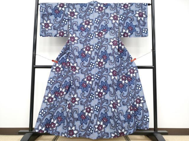 ■■■　サイズ　■■■ 身丈 157.5cm（肩から） 裄丈 64.5cm 袖丈 43cm　縫込み 2cm 袖幅 33cm 前幅 25cm 後幅 29.5cm 着物縫いこみ 内揚げ 0cm 裄 お袖側 約2cm　身頃側 約2cm ■■■　商...