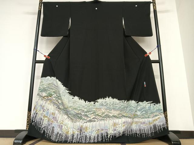 ■■■　サイズ　■■■ 身丈 166.5cm（肩から） 裄丈 65.5cm 袖丈 49cm　縫込み 4.5cm 袖幅 32.5cm 前幅 24cm 後幅 30.5cm 着物縫いこみ 内揚げ 0cm 裄 お袖側 約2cm　身頃側 約1cm ■...