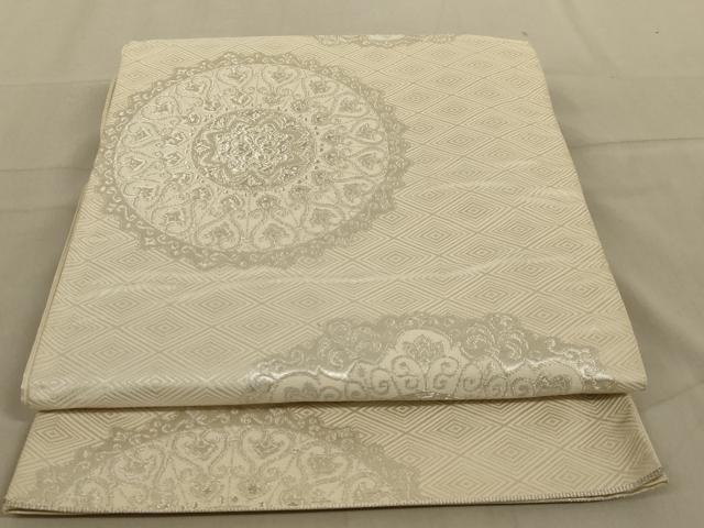 ■■■　サイズ　■■■ 長さ 408cm 幅 31cm程 ■■■　商品詳細　■■■ 【正絹・芯なし】 詳細に関しましては、画像をご確認ください。 大変上質な逸品になります。 お安く出品致しますので、是非この機会にいかがでしょうか？ ■■■　...
