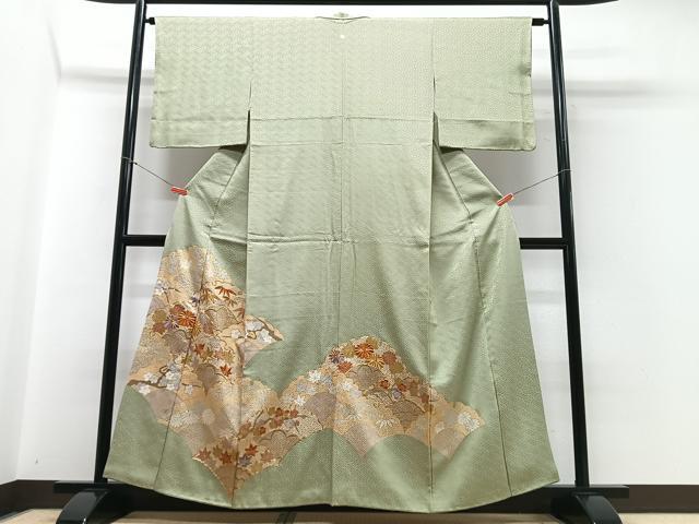 ■■■　サイズ　■■■ 身丈 158cm（肩から） 裄丈 62.5cm 袖丈 48cm　縫込み 4.5cm 袖幅 32.5cm 前幅 24cm 後幅 30cm 着物縫いこみ 内揚げ 4.5cm 裄 お袖側 約1cm　身頃側 約3cm ■■■...