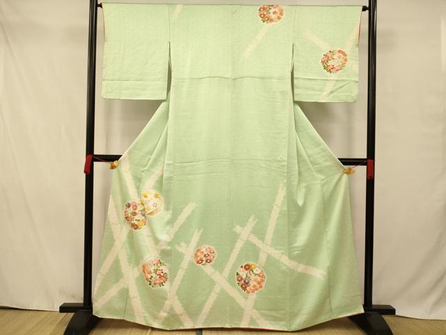 ■■■　サイズ　■■■ 身丈 162.5cm（肩から） 裄丈 64.5cm 袖丈 50cm　縫込み 3.5cm 袖幅 32.5cm 前幅 23.5cm 後幅 30cm 着物縫いこみ 内揚げ 2cm 裄 お袖側 約3cm　身頃側 約2cm ■...