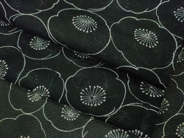 ■■■　サイズ　■■■ 身丈 161.5cm（肩から） 裄丈 65cm 袖丈 50cm　縫込み 4cm 袖幅 32cm 前幅 24cm 後幅 30.5cm 着物縫いこみ 内揚げ 0cm 裄 お袖側 約2.5cm　身頃側 約1cm ■■■　商...