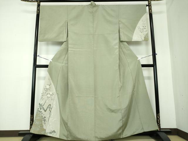 ■■■　サイズ　■■■ 身丈 160.5cm（肩から） 裄丈 67.5cm 袖丈 49.5cm　縫込み 7.5cm 袖幅 34cm 前幅 24.5cm 後幅 30cm 着物縫いこみ 内揚げ 10cm 裄 お袖側 約1.5cm　身頃側 約2c...