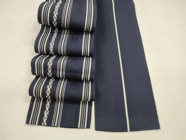 ■■■　サイズ　■■■ 長さ 384cm 幅 9cm程 ■■■　商品詳細　■■■ 【正絹】 状態は締めてはおりますが 特に目立ったシミ汚れなどもなく大変良い状態です。 本場筑前博多織は、 福岡県福岡市博多区やその周辺で生産される絹織物です。...