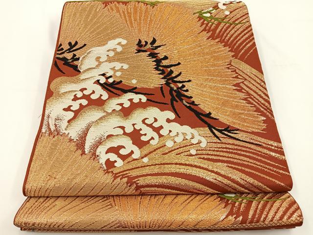 ■■■　サイズ　■■■ 長さ 414cm 幅 30.5cm程 ■■■　商品詳細　■■■ 【正絹・未仕立て】 詳細に関しましては、画像をご確認ください。 大変上質な逸品になります。 お安く出品致しますので、是非この機会にいかがでしょうか？ ■...
