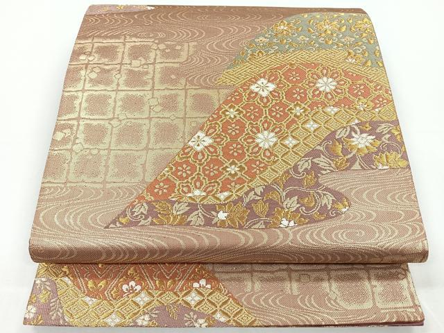 ■■■　サイズ　■■■ 長さ 426cm 幅 30.5cm程 ■■■　商品詳細　■■■ 【正絹】 詳細に関しましては、画像をご確認ください。 大変上質な逸品になります。 お安く出品致しますので、是非この機会にいかがでしょうか？ ■■■　注意...