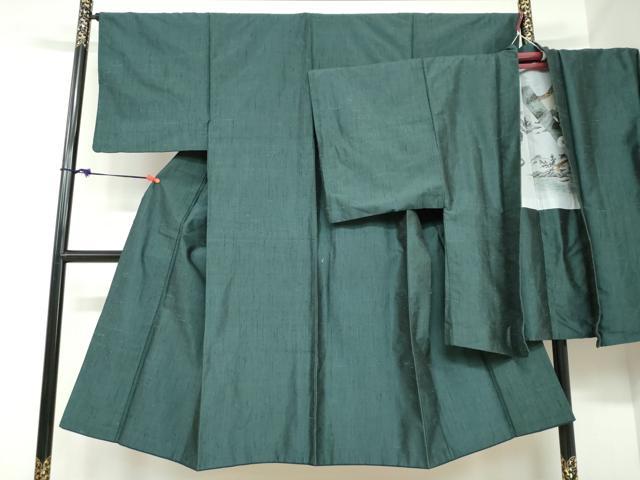 ■■■　サイズ　■■■ 【着物】 身丈 134cm（肩から） 裄丈 67cm 袖丈 49cm　縫込み 3cm 袖幅 34.5cm 前幅 27.5cm 後幅 31.5cm 着物縫いこみ 内揚げ 3cm 裄 お袖側 約3cm　身頃側 約5cm ...