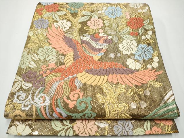 ■■■　サイズ　■■■ 長さ 432cm 幅 30cm程 ■■■　商品詳細　■■■ 【正絹】 状態は接写画像のように表地所々に糸よれ・糸飛び出し、耳部分に糸飛び出しがございます。 大変上質な逸品になりますのでぜひお手入れをされてお召しになら...