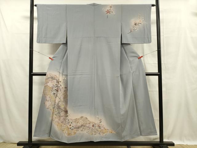 ■■■　サイズ　■■■ 身丈 149cm（肩から） 裄丈 63cm 袖丈 44cm　縫込み 3.5cm 袖幅 32.5cm 前幅 23cm 後幅 30cm 着物縫いこみ 内揚げ 6.5cm 裄 お袖側 約3cm　身頃側 約5.5cm ■■■...