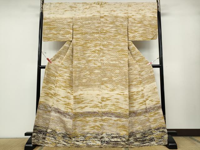 ■■■　サイズ　■■■ 身丈 172cm（肩から） 裄丈 69cm 袖丈 48cm　縫込み 5cm 袖幅 36cm 前幅 28cm 後幅 32cm 着物縫いこみ 内揚げ 2cm 裄 お袖側 約0cm　身頃側 約1.5cm ■■■　商品詳細　...