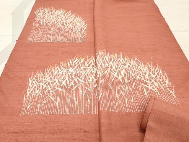 ■■■　サイズ　■■■ 長さ　　着尺分あり 幅　　　約37cm ■■■　商品詳細　■■■ 【正絹・未使用・無落款】 状態は特に目立ったシミ汚れなどもなく大変良い状態です。 大変上質な逸品になります。 お安く出品致しますので、是非この機会にい...