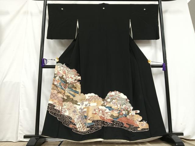 ■■■　サイズ　■■■ 身丈 159cm（肩から） 裄丈 68cm 袖丈 48cm　縫込み 3.5cm 袖幅 34cm 前幅 24cm 後幅 30cm 着物縫いこみ 内揚げ 8cm 裄 お袖側 約1cm　身頃側 約1cm ■■■　商品詳細　...