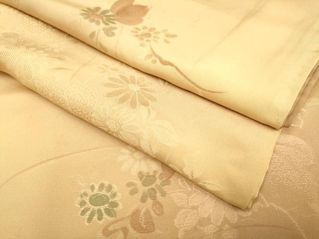 ■■■　サイズ　■■■ 身丈 155.5cm（肩から） 裄丈 63cm 袖丈 46cm　縫込み 3.5cm 袖幅 32.5cm 前幅 23cm 後幅 28.5cm 着物縫いこみ 内揚げ 0cm 裄 お袖側 約3cm　身頃側 約4cm ■■■...