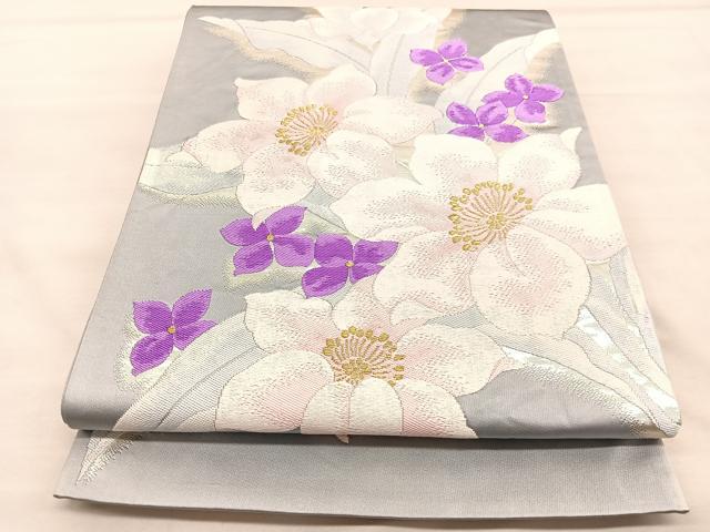 ■■■　サイズ　■■■ 長さ 432cm 幅 31cm程 ■■■　商品詳細　■■■ 【正絹・芯なし】 詳細に関しましては、画像をご確認ください。 大変上質な逸品になります。 お安く出品致しますので、是非この機会にいかがでしょうか？ ■■■　...