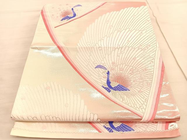 ■■■　サイズ　■■■ 長さ 434cm 幅 30.5cm程 ■■■　商品詳細　■■■ 【正絹・未使用・芯なし】 詳細に関しましては、画像をご確認ください。 大変上質な逸品になります。 お安く出品致しますので、是非この機会にいかがでしょうか...