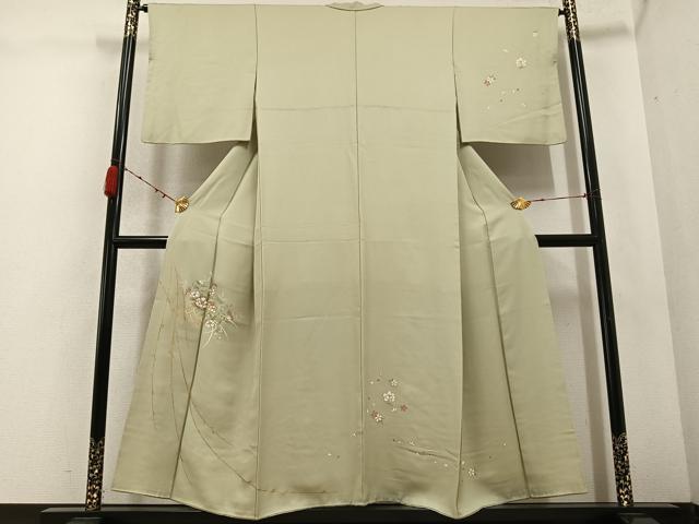 ■■■　サイズ　■■■ 身丈 150.5cm（肩から） 裄丈 65.5cm 袖丈 47cm　縫込み 3cm 袖幅 33cm 前幅 25cm 後幅 29cm 着物縫いこみ 内揚げ 7cm 裄 お袖側 約2cm　身頃側 約3cm ■■■　商品詳...