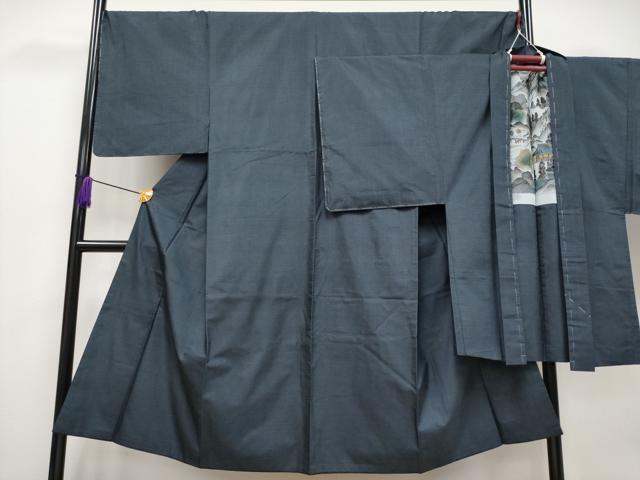 ■■■　サイズ　■■■ 【着物】 身丈 144cm（肩から） 裄丈 69.5cm 袖丈 50.5cm 袖幅 36cm 前幅 27cm 後幅 31cm 着物縫いこみ 内揚げ 7cm 裄 お袖側 約 3cm　身頃側 約 1cm 【羽織】 身丈 ...